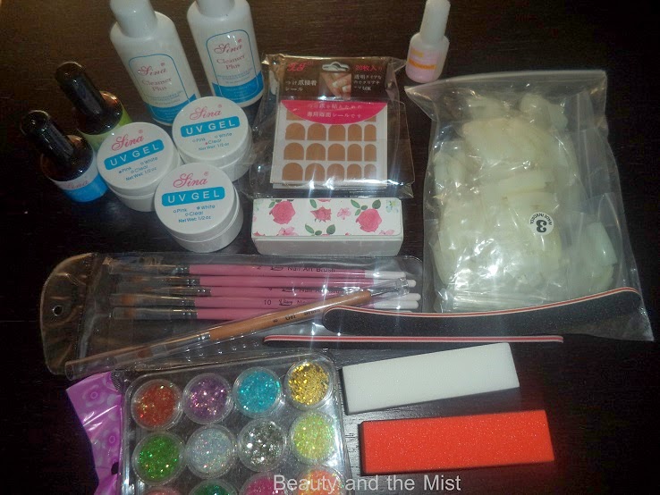 UV Gel Nail Art Professional Kit from BornPrettyStore - Beauty and the Mist